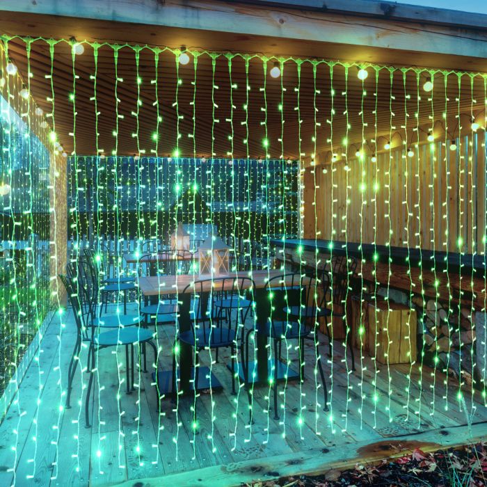Curtain lights outdoor store
